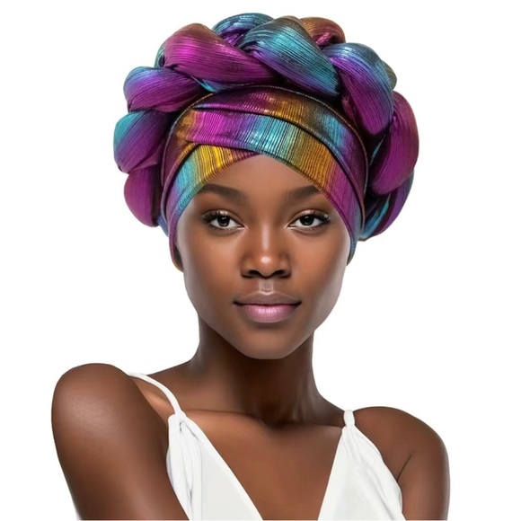 Accessories | Colorful Laser Turban | Poshmark